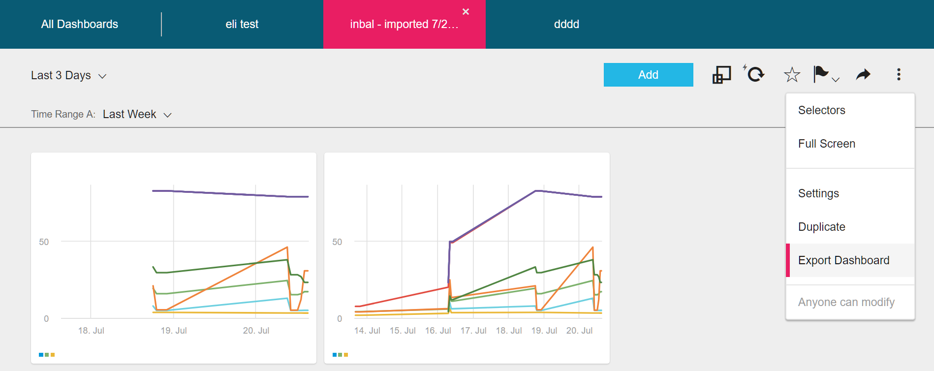 Exporting and Importing Dashboards – Anodot