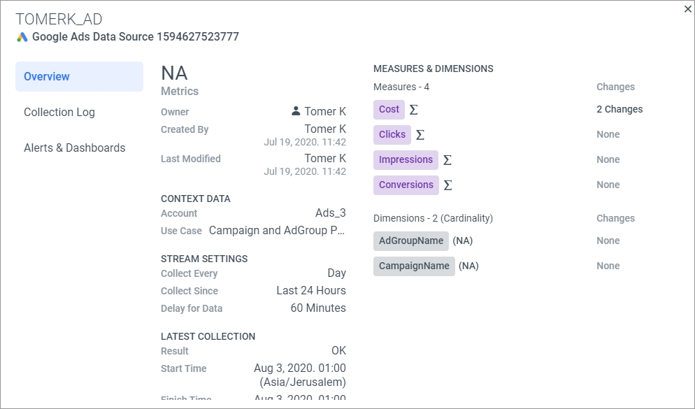 Stream Summaries – Anodot