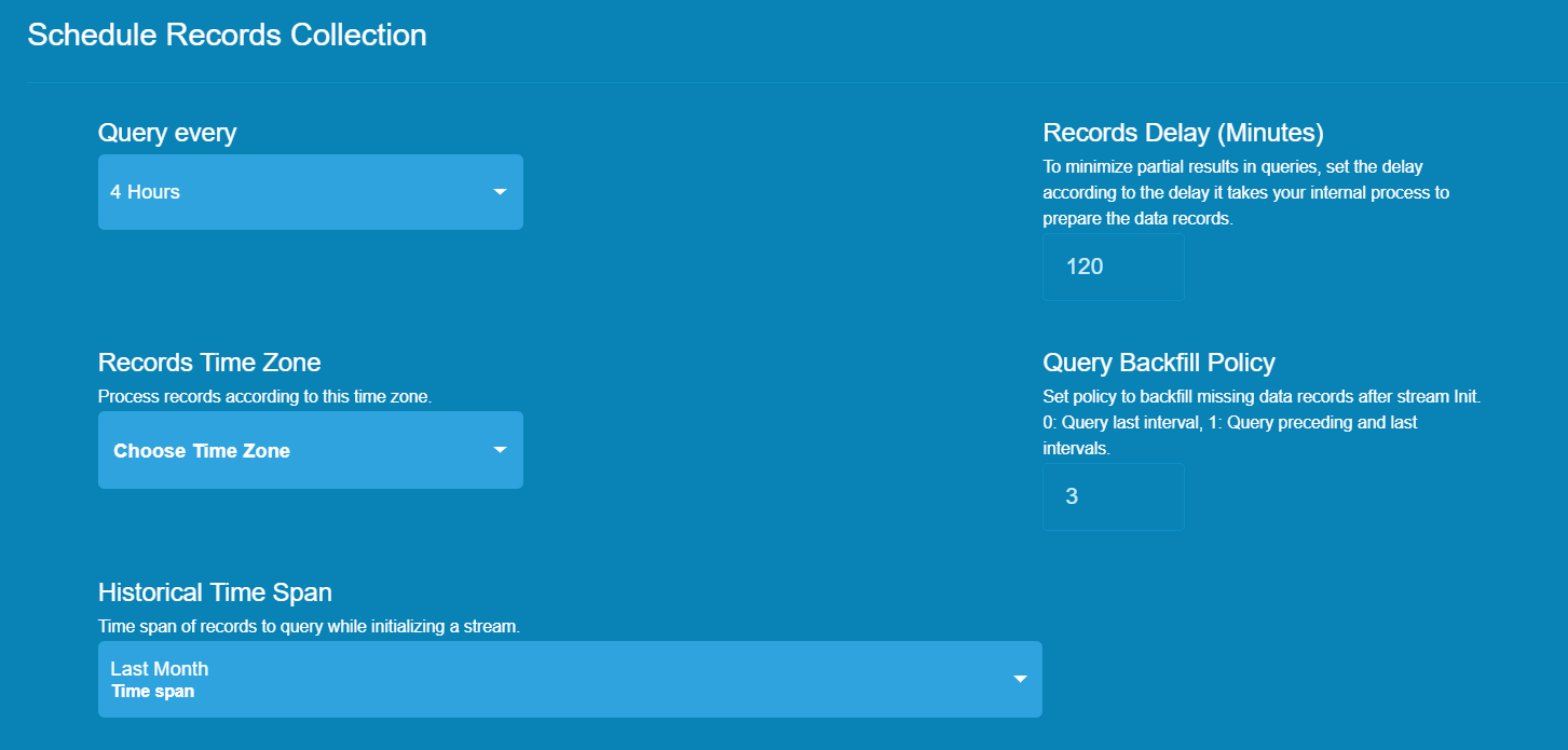 Creating a Stream Query from a Database – Anodot