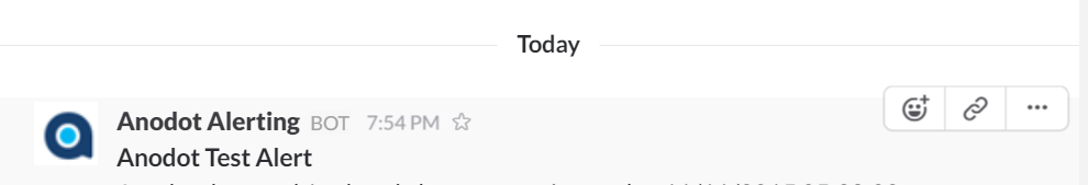 Anodot Slack integration (Legacy) – Anodot